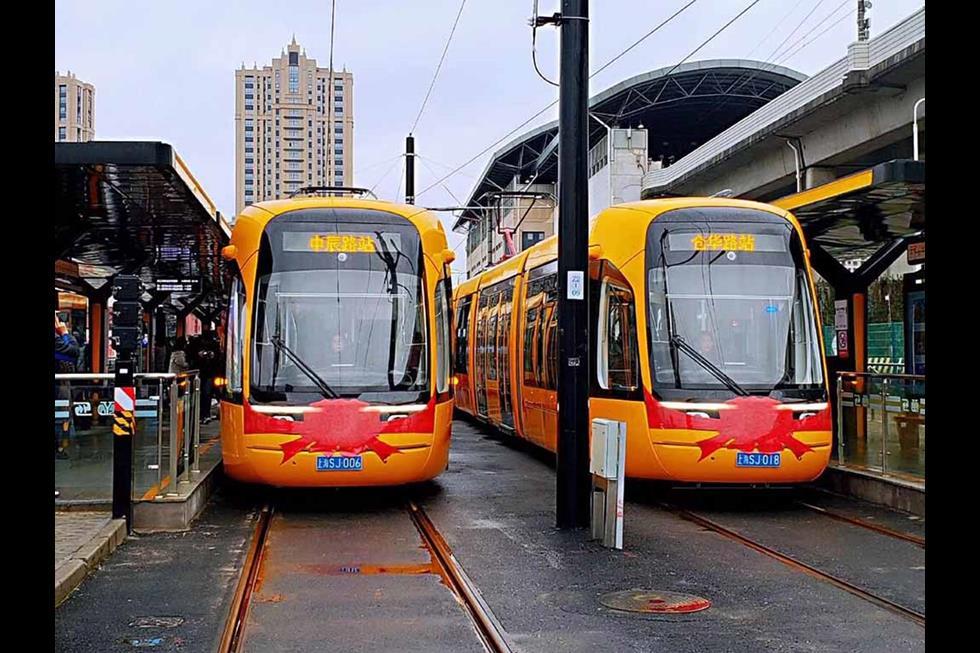 Songjiang tramway opens in Shanghai | Metro Report International ...